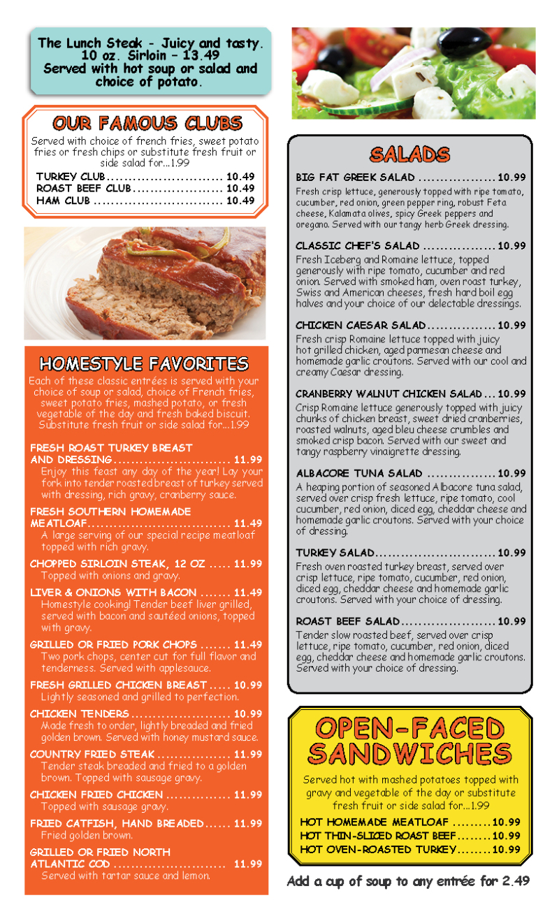 Menu | Egg City Diner