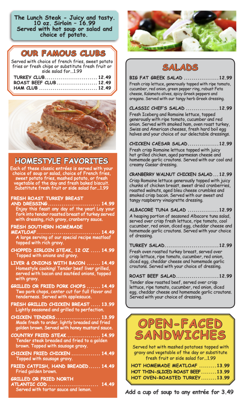 Menu | Egg City Diner